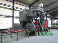 China Pass Through Shot Blasting Equipment Used For Steel Pretreatment for sale