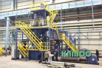 China Cold Roll Surface Texturing Shot Blasting Machine CE Certification for sale