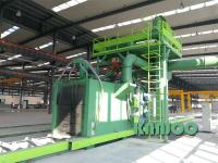 China 15KW Steel Structure Shot Blasting Machine With 2-6kg/Min Abrasive Flow Rate for sale
