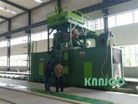 China 15KW Steel Structure Shot Blasting Machine With 2-6kg/Min Abrasive Flow Rate for sale