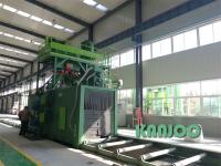 China 15KW Steel Structure Shot Blasting Machine With 2-6kg/Min Abrasive Flow Rate for sale