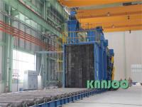 China Customized Steel Structure Shot Blasting Machine 2-6kg/Min Abrasive Flow Rate 440V for sale