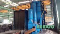 China Customized Steel Structure Shot Blasting Machine 2-6kg/Min Abrasive Flow Rate 440V for sale