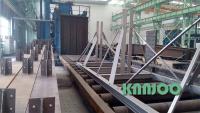 China Customized Steel Structure Shot Blasting Machine 2-6kg/Min Abrasive Flow Rate 440V for sale