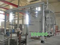 China 380V Electric Hanger Type Shot Blasting Machine With High Dust Collection Efficiency for sale