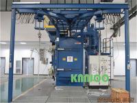 China 380V Electric Hanger Type Shot Blasting Machine With High Dust Collection Efficiency for sale