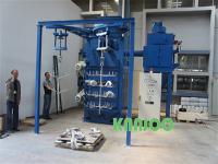 China Efficient 220V Hook Type Shot Blasting Machine For Surface Cleaning for sale