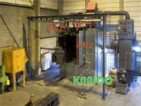 China Efficient 220V Hook Type Shot Blasting Machine For Surface Cleaning for sale