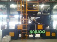 China High Capacity Wire Mesh Shot Blasting Machine for Surface Treatment for sale