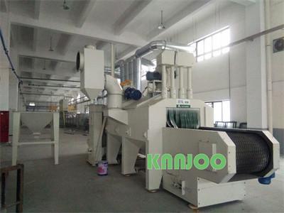 China 220V/380V/440V Wire Mesh Shot Blasting Machine for Stainless Steel Customized for sale