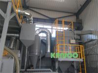 China Customized Wire Mesh Belt Shot Blasting Machine With 2-6mm Mesh Electricity Power Source for sale