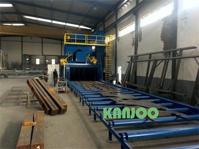 China High Quality Steel Plate Shot Blasting Machine For Surface Treatment for sale