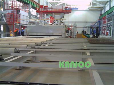 China Steel Plate Shot Blasting Machine With PLC Control And AC380V Power Supply for sale