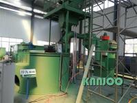 China Turntable Shot Blasting Machine With ≤75dB Noise Level Perfect Finish For Steel for sale
