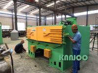China Turntable Shot Blasting Machine With ≤75dB Noise Level Perfect Finish For Steel for sale