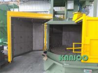 China Electric Rotating Shot Blasting Machine Effective Cleaning Solution for sale