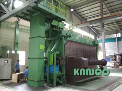 China High Cleaning Efficiency Of 99% Wire Rod Shot Blasting Machine AC380V 50Hz for sale