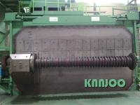 China 3000KG Wire Rod Shot Blasting Machine With 500mm Cleaning Capability for sale