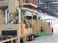 China Power Supply AC380V/50Hz Shot Blasting Machine Weight 3000KG With Certificate CE for sale