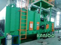 China Steel Plate Shot Blasting Machine 1.2m3/Min Air Consumption for sale