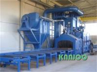 China 3000KG Steel Plate Shot Blasting Machine with AC380V/50Hz Power Supply for sale