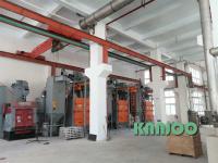China Shot Blasting Hook Type Blast Machine With Low Noise Level Cleaning Method for sale