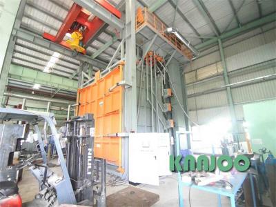 China Sa 2.5 Surface Roughness Hanger Type Shot Blasting Machine with Large Volume for sale