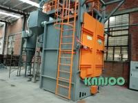 China Flexible Steel Hook Type Shot Blasting Machine For Various Shapes for sale