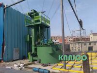 China 2000*2000*2000mm Electric Rotating Shot Blasting Machine for Surface Finishing for sale
