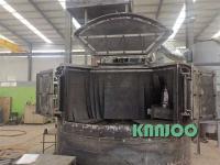 China 2000*2000*2000mm Electric Rotating Shot Blasting Machine for Surface Finishing for sale