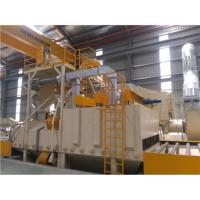 China Steel Structural Roller Conveyor Shot Blasting Machine 1.0M/Min for sale