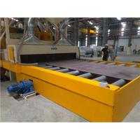 China Steel Structural Roller Conveyor Shot Blasting Machine 1.0M/Min for sale