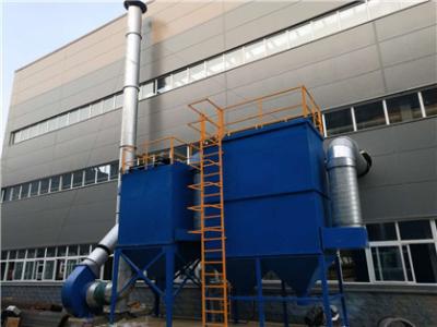 China 57034m3/h Sandblasting Dust Collection System Equipped With Shot Blasting Machine for sale