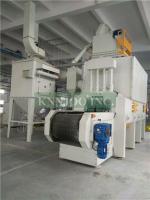 China PLC control Wire Mesh Belt Shot Blasting Machine For Aluminum Pot Cleaning for sale