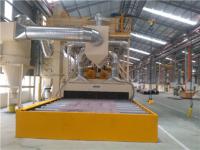 China 15kw*8 Blast Wheels Steel Plate Shot Blast Equipment for Metal Sheet Cleaning for sale