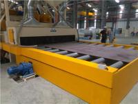 China 15kw*8 Blast Wheels Steel Plate Shot Blast Equipment for Metal Sheet Cleaning for sale