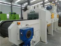 China Metal Sheet Wire Mesh Belt Shot Blasting Machine 4*120kg/min for sale