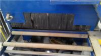 China H Beam Roller Conveyor Shot Blasting Machine Roller Distance 800mm for sale