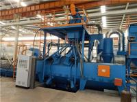 China PLC Automatic Shot Blasting Machine Castings Parts Steel Structure Cleaning for sale
