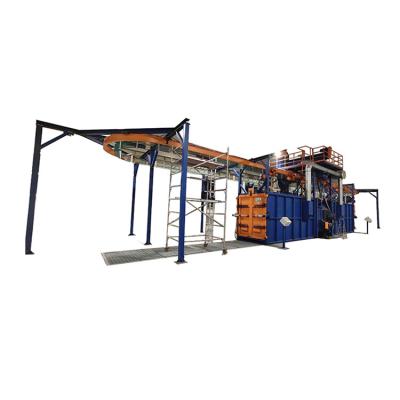 China Auto Chain Type Spinner Hanger Shot Blasting Machine Workpiece Dia 850mm for sale