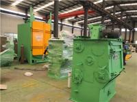China Sa 2.5 Rubber Belt Tumble Blast Machine For Castings Forgings Stamping Parts for sale
