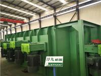China 15 Tons Per Hour Wire Rod Shot Blasting Machine Surface Oxide Scale Removal for sale