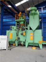China H Beam Roller Conveyor Shot Blasting Machine Roller Distance 800mm for sale