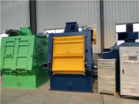 China 0.6t/H - 1.2t/H Tumble Blast Machine For Cleaning Casting And Small Fittings for sale