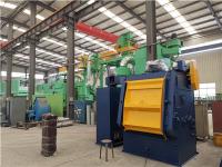 China 2T/Hr Tumblast Shot Blasting Machine Castings And Forgings Desanding for sale