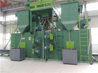 China 4*180kg/Min Industrial Shot Blasting Machine for sale