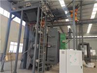 China Load 10000Kg Hanger Type Shot Blasting Machine For Heat Treated Parts for sale