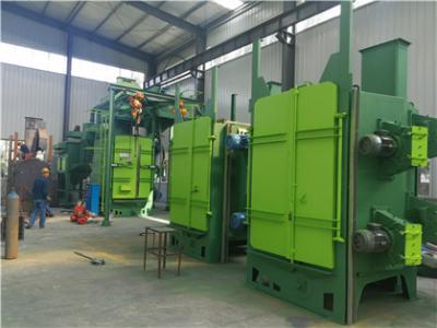 China Sa 2.5 Automatic Shot Blaster Fragile And Irregularly Shaped Workpieces Cleaning for sale