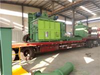 China 180*2kg Hanger Type Shot Blasting Machine Remove Welding Slag And Oxide Scale for sale
