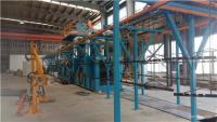 China 2500*2000mm Catenary Shot Blasting Machine Forging Parts Surface Treatment for sale